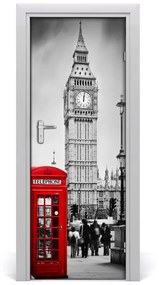 Fototapeta samolepící na dveře Big Ben Londýn 95x205 cm