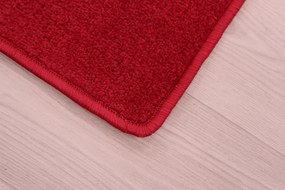 Spoltex, Kusový koberec Eton červený 15, 80x150, červená, chodba / předsíň
