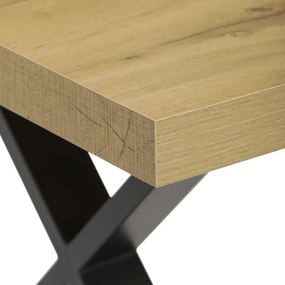 Jídelní stůl HT-R5316 OAK, lamino, dub (180 x 90) cm