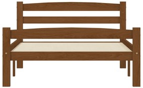 vidaXL Marketos Rám postele medově hnědý masivní borovice 100 x 200 cm