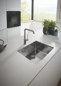 Grohe Essence - Dřezová baterie kartáčovaný tmavý grafit