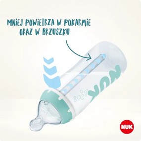 Kojenecká láhev NUK FC Anti-colic s kontrolou teploty 300 ml UNI