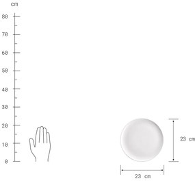Butlers NATIVE Sada nádobí 16 ks - bílá