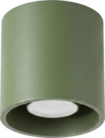 Sollux Lighting Stropní svítidlo ORBIS 1 olivově zelené