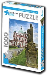 Puzzle tourist edition puzzle jablonné v podještědí, bazilika 1000 dílků (č.43)