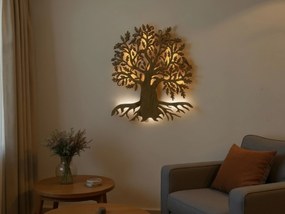 Li-Go "Dub" světelný strom 230V 45x55cm provedení povrchu: dub