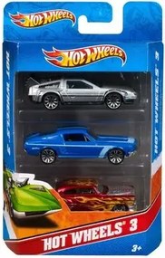 Mattel Hot Wheels Angličáky 3ks / 1:64 / od 3 let