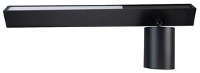 Nástěnné svítidlo Magnet Right, 1x černé kovové stínítko + 1x LED 5W, b