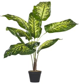 Umělá rostilina v květináči 122cm DIEFFENBACHIA Beliani