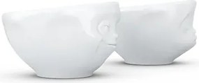 FIFTYEIGHT Sada misek Grinsend  Küssend bílá / Sada misek / 100 ml