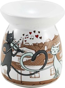 Home Elements keramická aromalampa Cats in the City