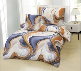 3 dílné Povlečení mikrovlákno Purple 200x140cm+90x70cm TiaHome