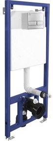 Laveo Laveo, závěsný set pod omítku Akan + závěsná WC mísa Desna s toaletním sedátkem z duroplastu, Vortex splachování, bílá lesklá, LAV-SETDESNACR