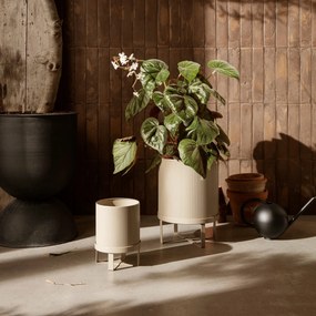 FERM LIVING Květináč Bau Pot Large, Cashmere