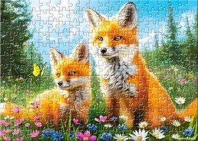 CASTORLAND Puzzle Liščí ráno / 260 dílků / 32 x 23 cm