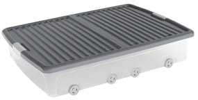 Plastový úložný box pod postel s víkem 79x58x16,5 cm W box underbed XL – KIS