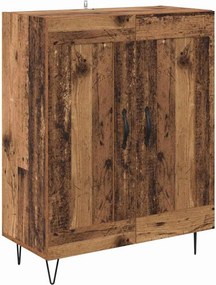 Vysoký bufet Staré dřevo 69,5 x 34 x 90 cm Kompozitní dřevo 3402699