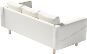 Potah na pohovku IKEA Norsborg 3-místná barva šedá látka pletený vzor