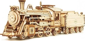 Hračka Robotime dřevěné 3D puzzle Parní lokomotiva [6902742]