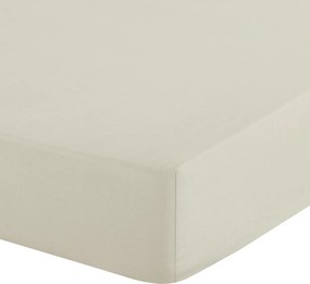 PROSTĚRADLO Z MIKROVLÁKNA SOFT 200X220 CM KRÉMOVÉ