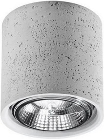 Stropní bodové svítidlo SOLLUX Cullo GU10 1x40W bez zdroje SL.0645 beton
