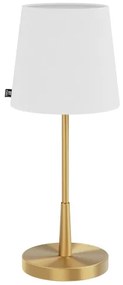 ByRydens 4002730-6501 - Stolní lampa LUMI 1xE27/8W/230V bílá/zlatá 48,5 cm
