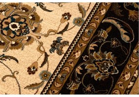 Vlněný kusový koberec Tari hnědý 200x300cm