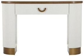 Designová konzole Tahigwa 121 cm bílá