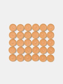 Sinsay - Sada čajových svíček Winter Orange 30 pack - oranžová
