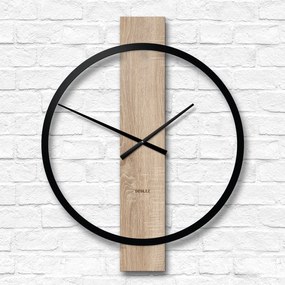 DUBLEZ | Minimalistické nástěnné hodiny - Circle Line