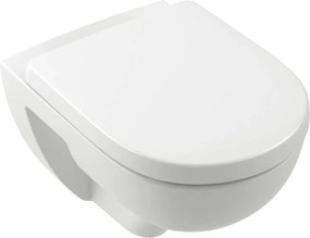 Villeroy & Boch O.novo - Závěsné WC se sedátkem SoftClosing, TwistFlush, DirectFlush, CeramicPlus, alpská bílá 5660CLR1