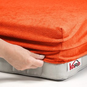 Froté prostěradlo s gumou 60x120 ugier 052 tloušťka 200g/m2 KARO