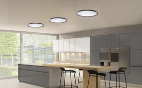 LED stropní svítidlo Cream 40 stmívatelný černé
