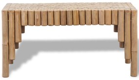 vidaXL Bambusový konferenční stolek