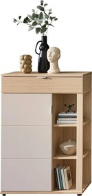 XXXLutz KOMODA, barvy dubu, kašmírová, 80/119/38 cm Stylife - Široké komody - 002737047208