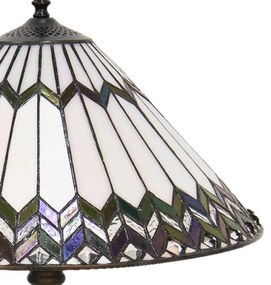 Tiffany stolní lampa Xander – 40x62 cm
