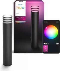 Philips Hue Lucca antracit / Venkovní sloupkové svítidlo / E27 / Bluet