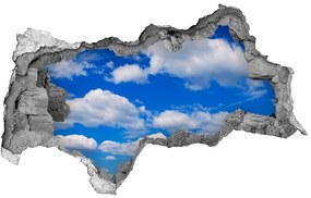 Wallmuralia Nálepka fototapeta 3D výhled Mraky na nebi 95x73 cm