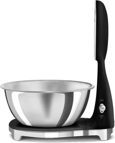 Černá plastová digitální kuchyňská váha – SMEG