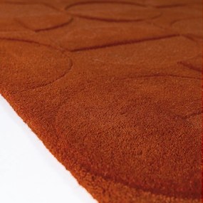 Ručně tkaný vlněný koberec v terakotové barvě 160x230 cm Gigi – Flair Rugs