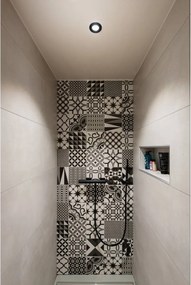 LA 114420 PATTA-I zápustná matná černá kruhová 230V/500mA LED 9W 38° IP65 3000K - BIG WHITE (SLV)
