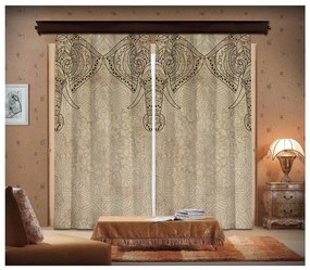 Sada 2 závěsů Curtain Lasta, 140 x 260 cm