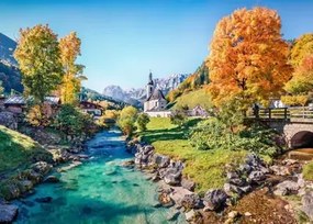 BLUEBIRD Puzzle Podzim v Ramsau / 500 dílků / od 12 let