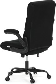 Kancelářské křeslo KA-K3104 BK, houpací mechanismus, černá látka (67 x 68) cm černá