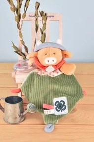 Doudou Dárková sada Plyšová kravička Aneth s chrastítkem 21 cm / od 0
