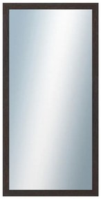 DANTIK - Zarámované zrcadlo - rozměr s rámem cca 60x120 cm z lišty RETRO černá (2528)