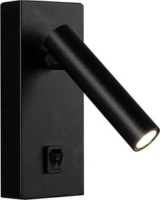 LED Nástěnné bodové svítidlo LED/2W/230V 4000K černá