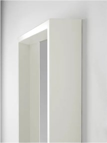 NISSEDAL Zrcadlo, bílá, 40x150 cm