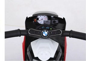 LEAN CARS Elektrická tříkolka motorka BMW S1000RR, červená