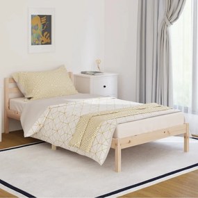 vidaXL Rám postele masivní borové dřevo 100 x 200 cm [810421] Barva: Přírodní